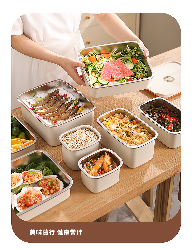 RICHMORE 可微波不鏽鋼保鮮盒 | Richmore潤益好物，用心創造你我生活