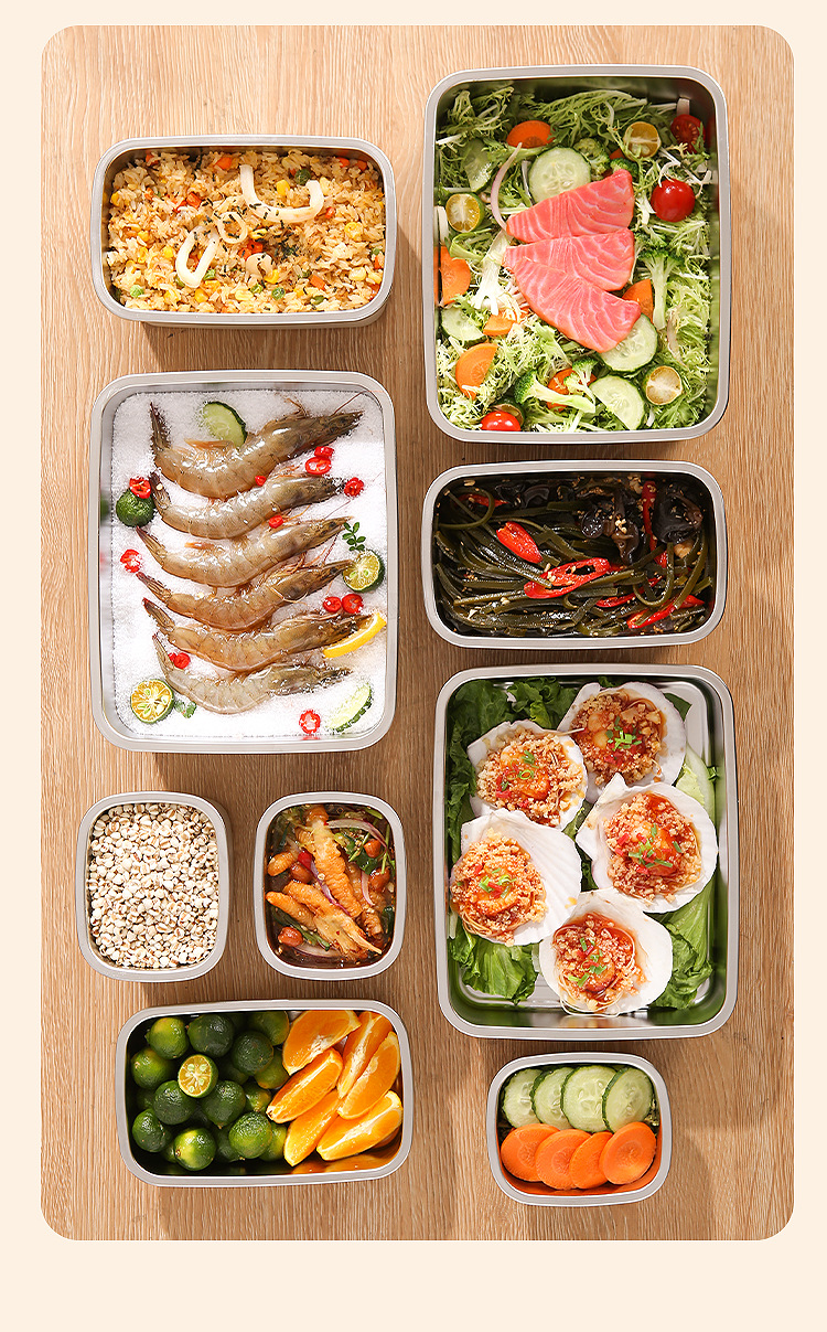 RICHMORE 可微波不鏽鋼保鮮盒 | Richmore潤益好物，用心創造你我生活