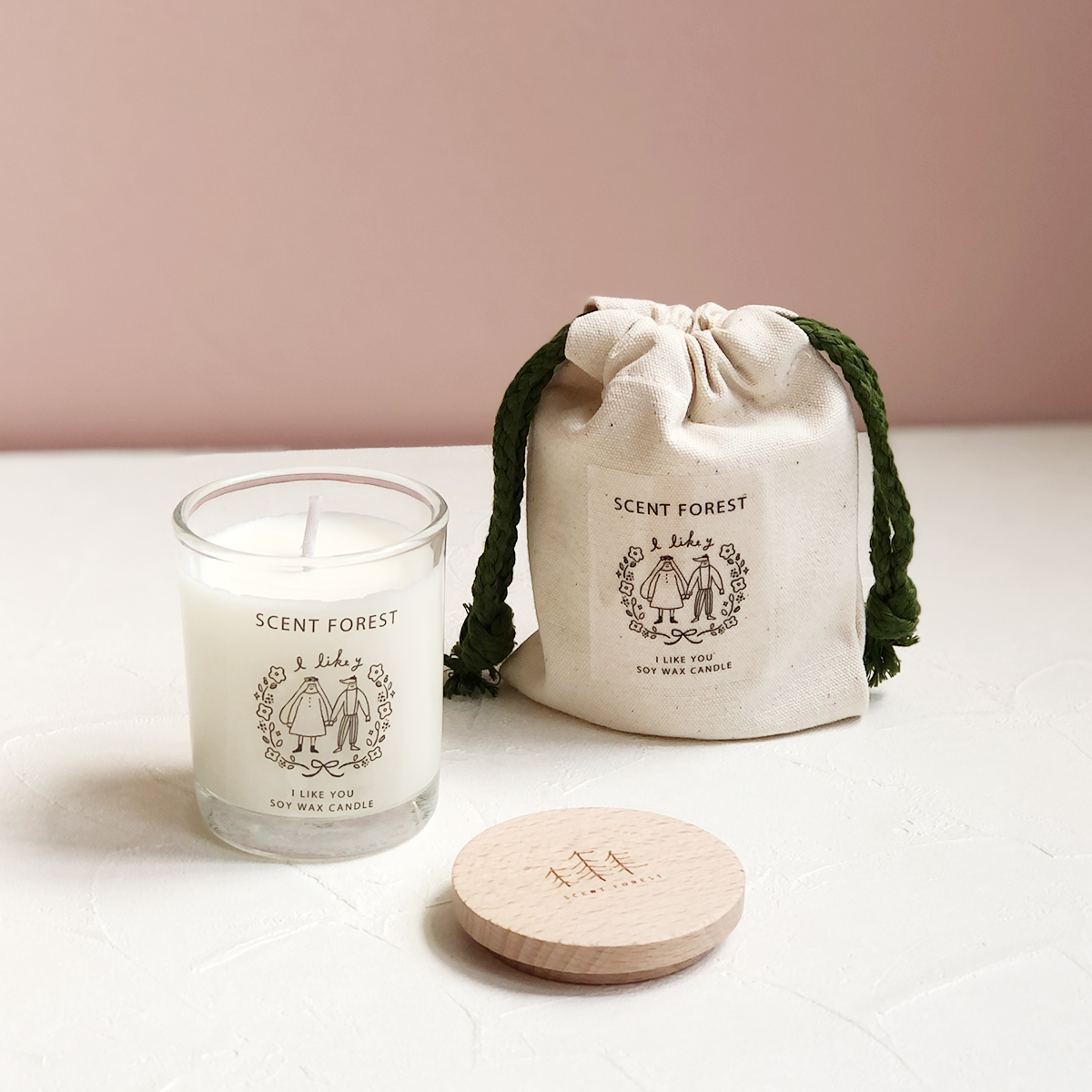 SCENT FOREST 香氛森林 - 香水款 香氛噴霧 香氛大豆蠟燭 - 我喜歡你 | SCENT FOREST 香氛森林 - 台灣小眾手工香氛品牌
