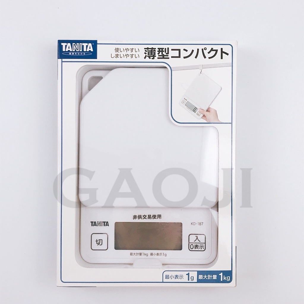 日本-TANITA KD-187 超薄型電子秤 | 高際開發有限公司｜專業美髮人指定 全省業務經銷 GAOJI DEVELOPMENT CO., LTD
