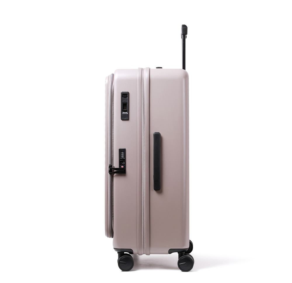 Dreamin Pro 28吋前開式煞車行李箱-晨霧灰 | 日本Hinomoto靜音輪 | 德國PC材質 | Dreamin | 科技智能 ...
