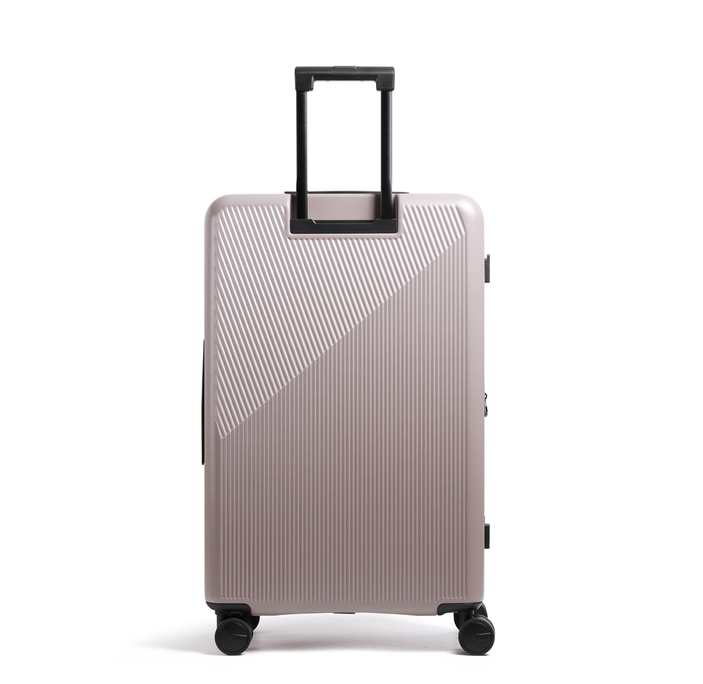 Dreamin Pro 28吋前開式煞車行李箱-晨霧灰 | 日本Hinomoto靜音輪 | 德國PC材質 | Dreamin | 科技智能 ...