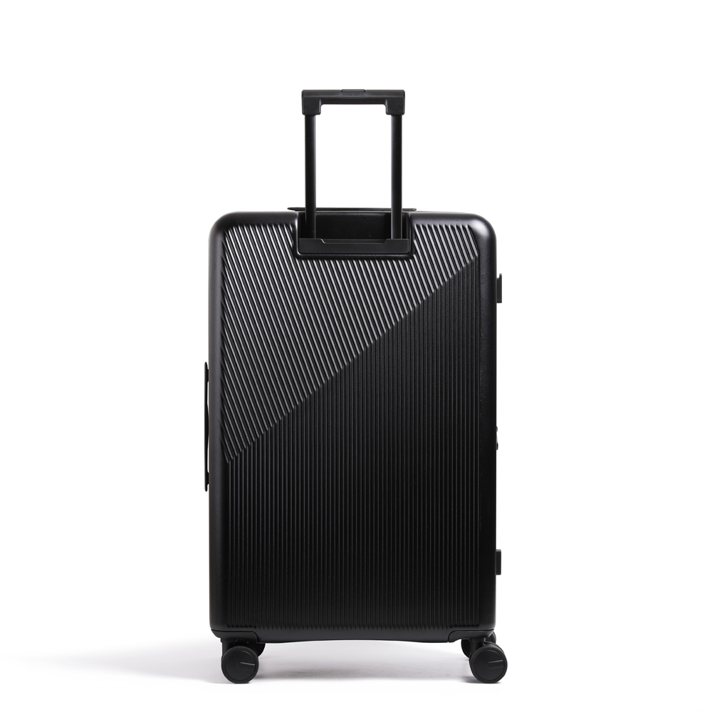 Dreamin Pro 28吋前開式煞車行李箱-曜石黑 | 日本Hinomoto靜音輪 | 德國PC材質 | Dreamin | 科技智能 ...