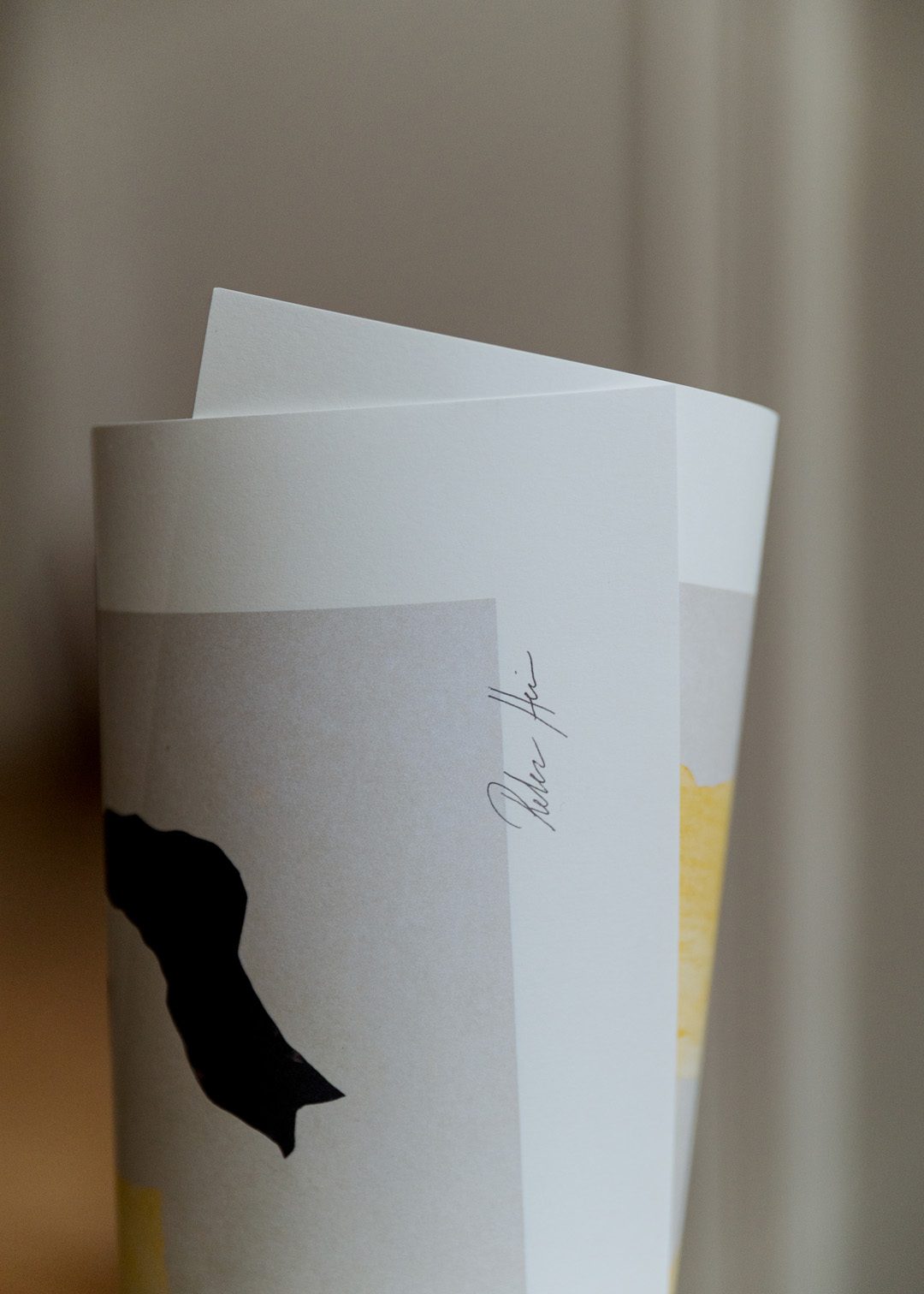 掛畫｜Rebecca Hein |The Line - Blue | LIGHTO / Online Art Shops