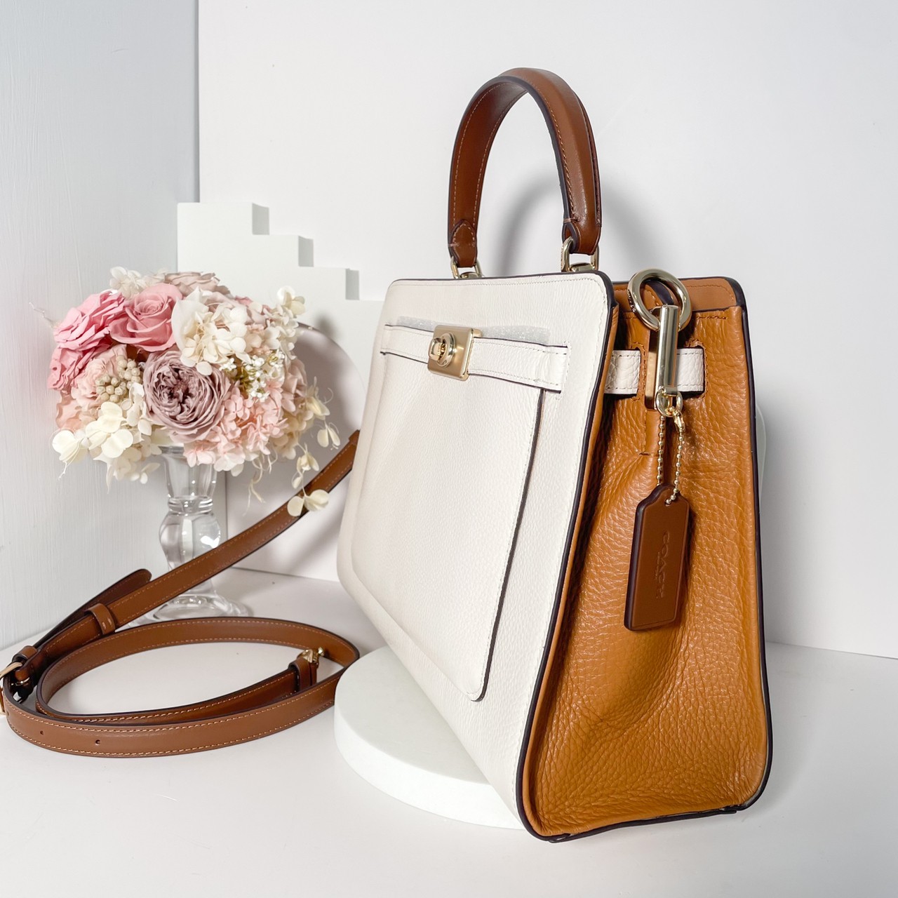 COACH 新款豬鼻凱莉包 大 | PAPILLON | 巴比龍國際精品