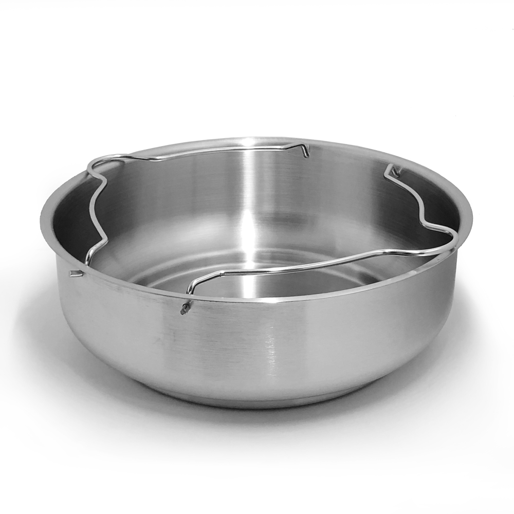 21cm深型電鍋蒸盤 蒸架 附把手可堆疊 304不鏽鋼 Linox 廚之坊 | Easy+易立家生活館 官方網站