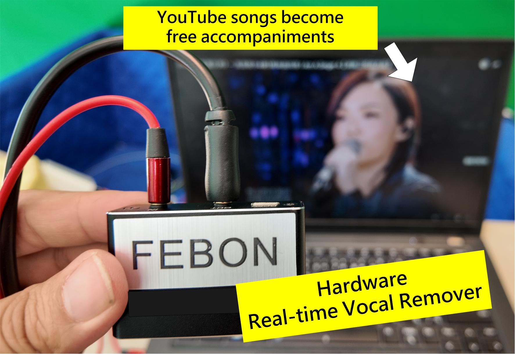 hardware Real-Time Vocal Remover adapter : Turn YouTube into Free Karaoke