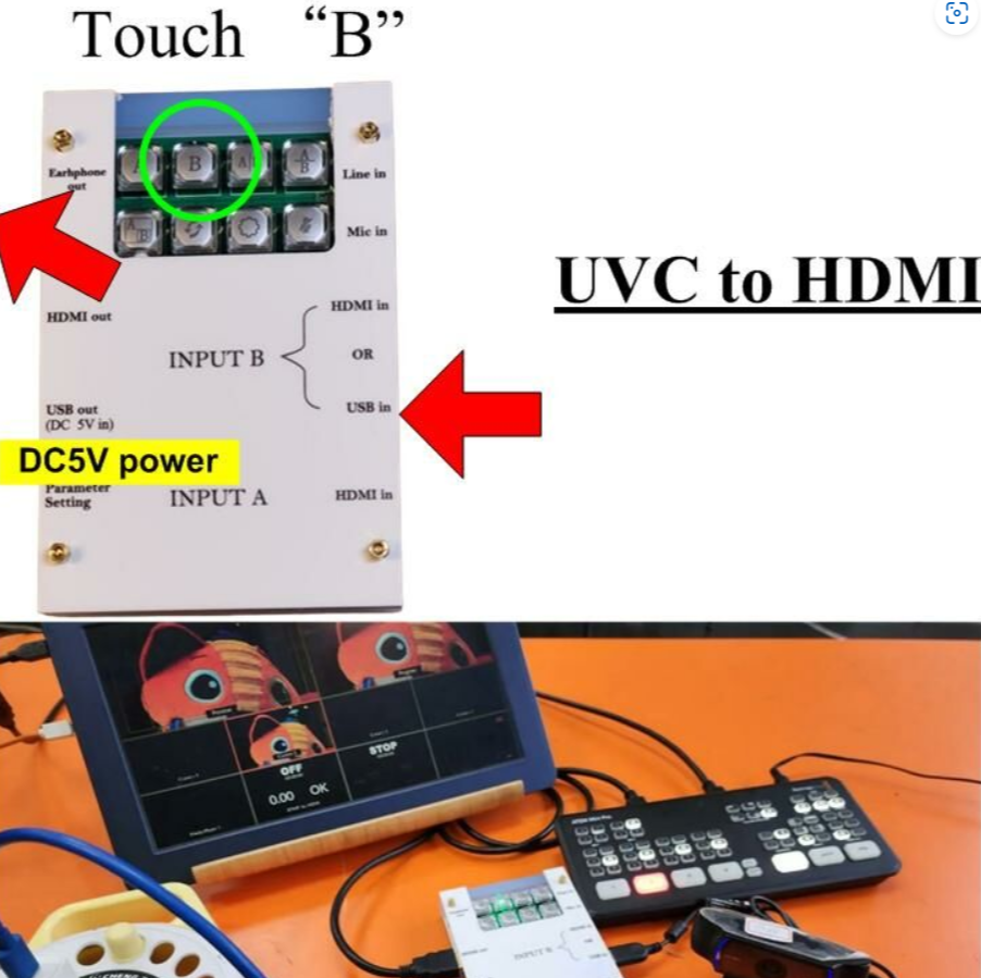 HDMI-UVC DualMode converter! dji pocket 3 to HDMI Logitech to HDMI uvc ...
