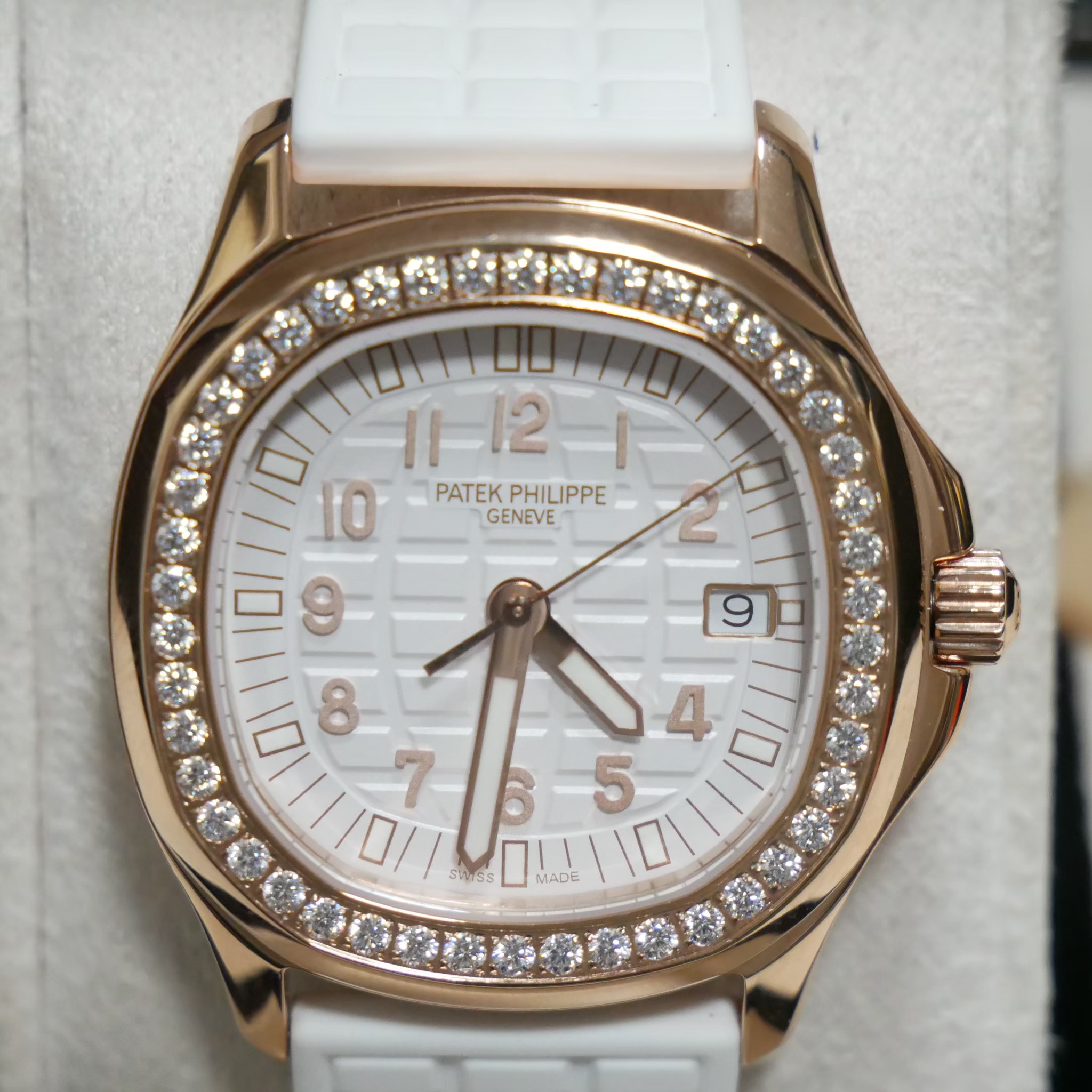 Patek Philippe 百達翡麗 PP錶 滿鑽女錶 AQUANAUT 5068R-010 | 品牌迷失【復刻名錶匯】