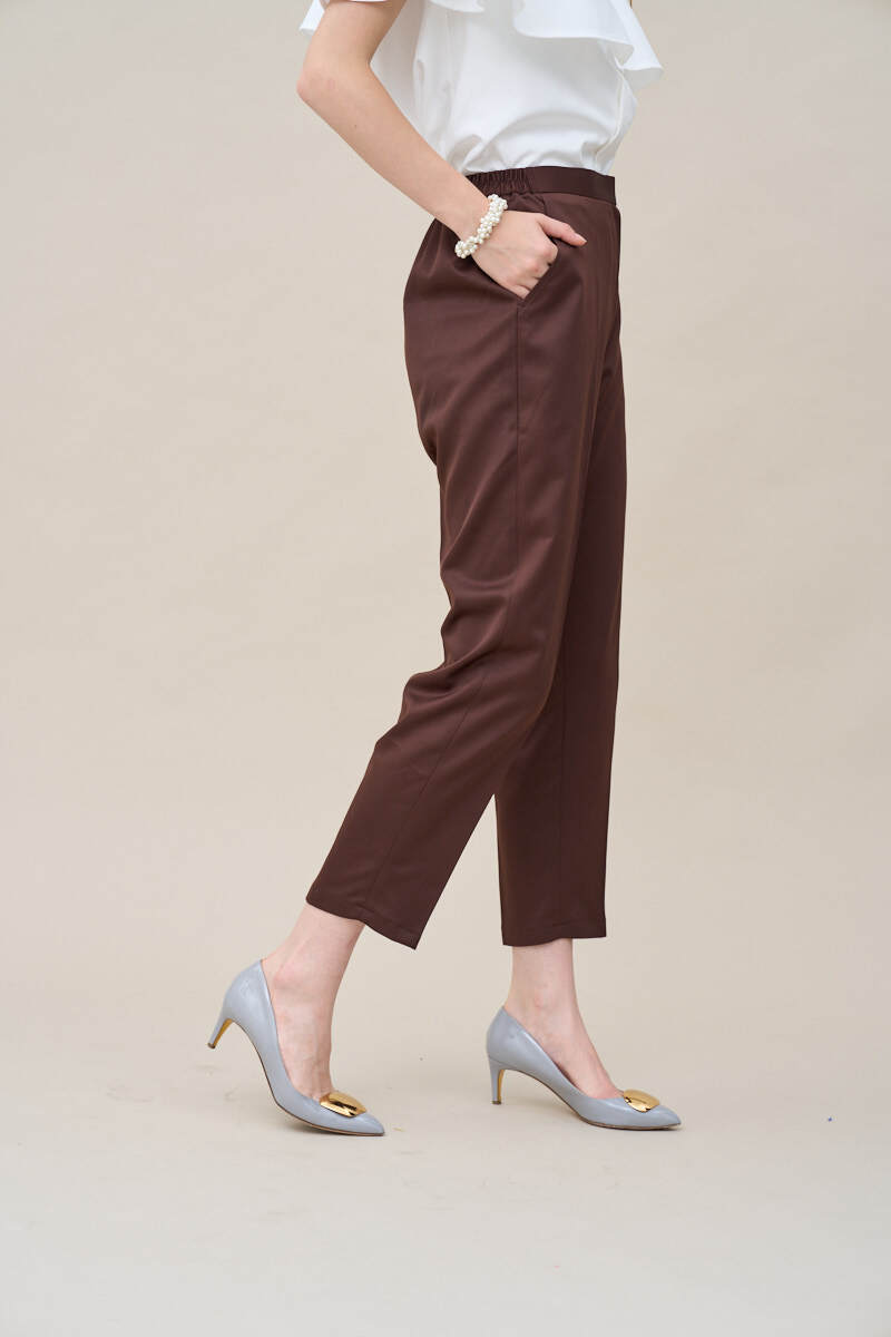 法爾頓鬆緊訂製長褲 6色 (現貨) | Nicoco Daily