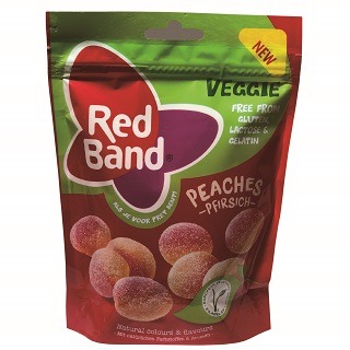 【Red Band】Veggie 全素蜜桃風味軟糖《缺貨》 | 蜜田本舖 ﹝﹝ 蜂''蜜''滴''家