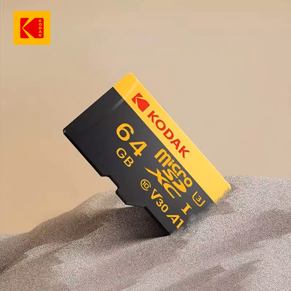 【Kodak 柯達】UHS-I U3 V30 A1 MicroSD 高速記憶卡-黑色 | Kodak 柯達底片相機台灣官方旗艦店